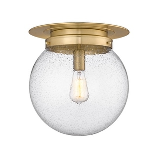 Z-Lite 7506F13 Calhoun 7" Wide Semi-Flush Globe Ceiling Fixture - Bed Bath & Beyond - 39767740